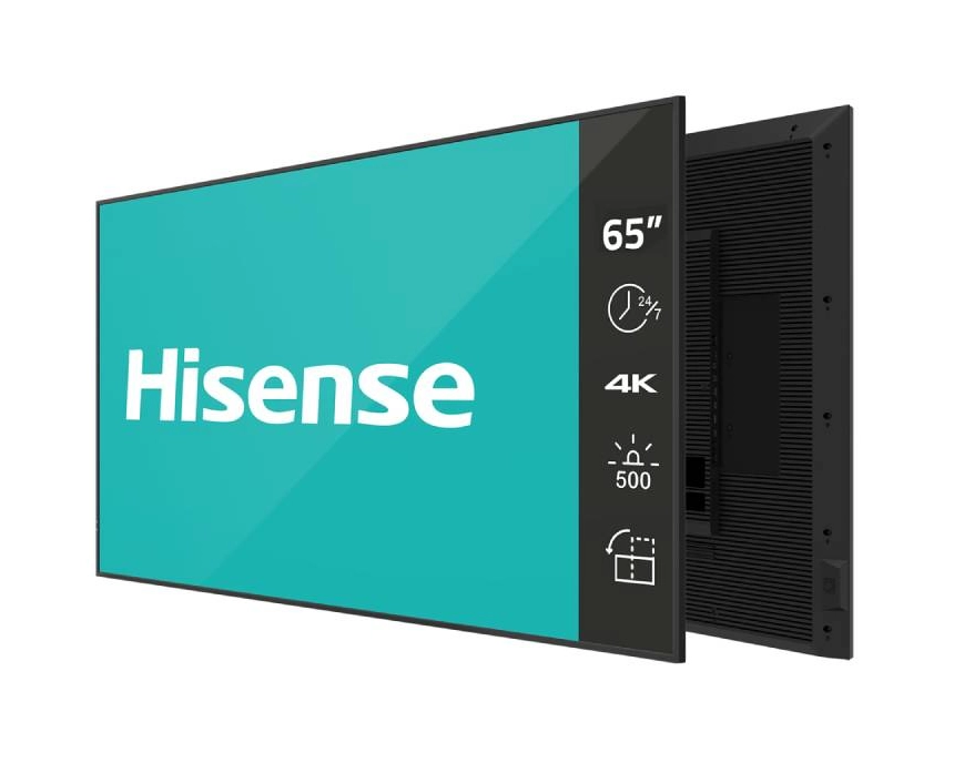 HISENSE 65 inča 65DM66D 4K UHD 500 nita Digital Signage Display - 24/7 Operation