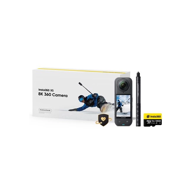 Insta360 X5 Snowboard Bundle