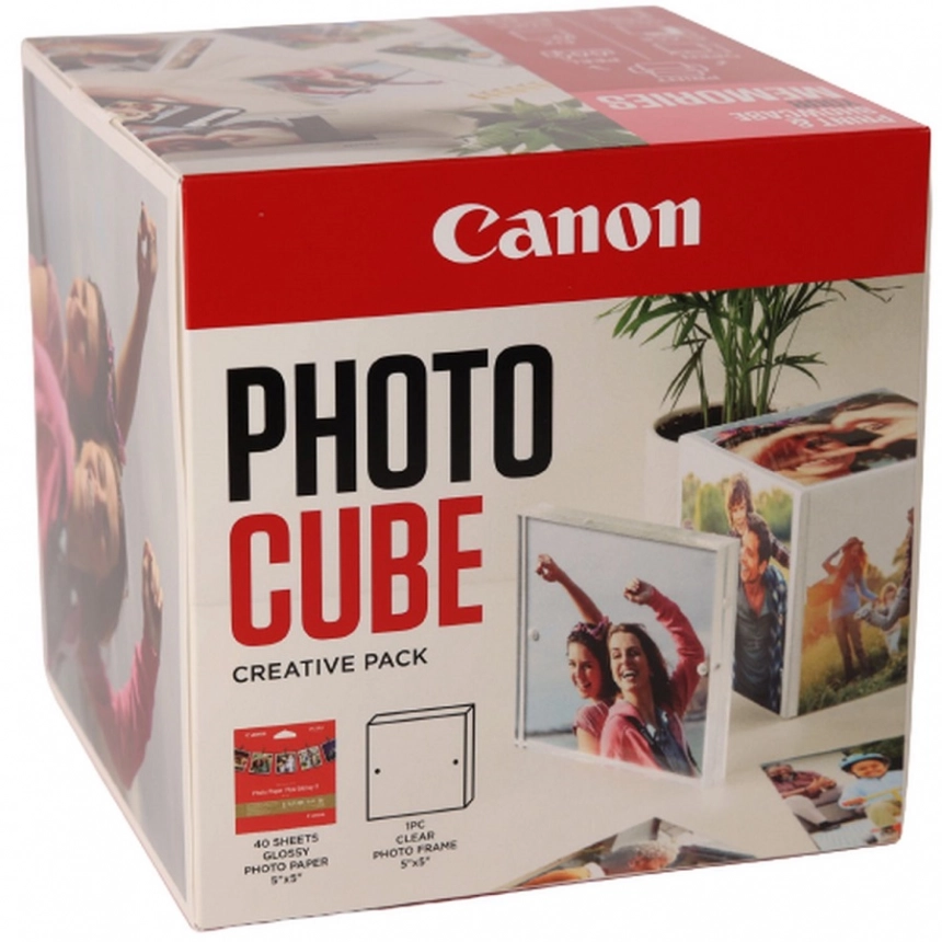 Foto papir Canon PP-201 5X5 PHOTO CUBE CP WH 125 Display