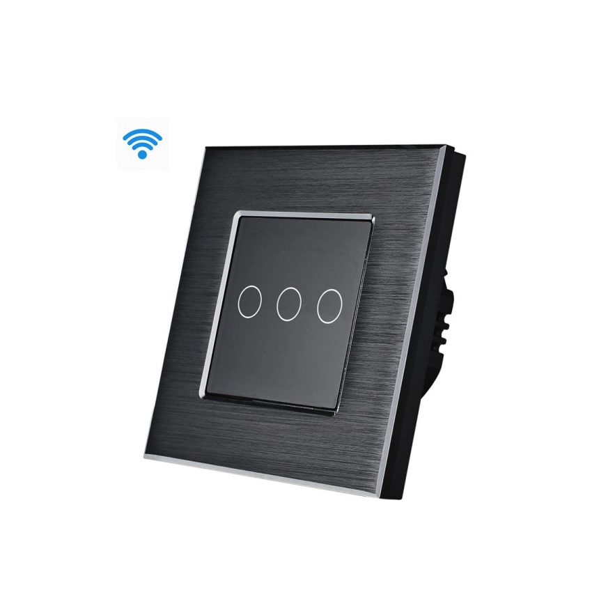 Exeshop 3G Wi-Fi pametni prekidači AL NN Crni (WIFI TOUCH SWITCH)