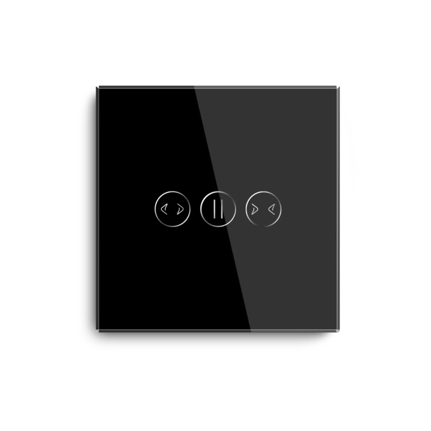Exeshop Wi-Fi TOUCH CURTAIN Crni (TUYA)