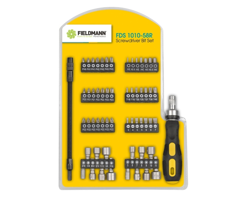 FIELDMANN FDS 1010-58R Set bitova sa odvijačem