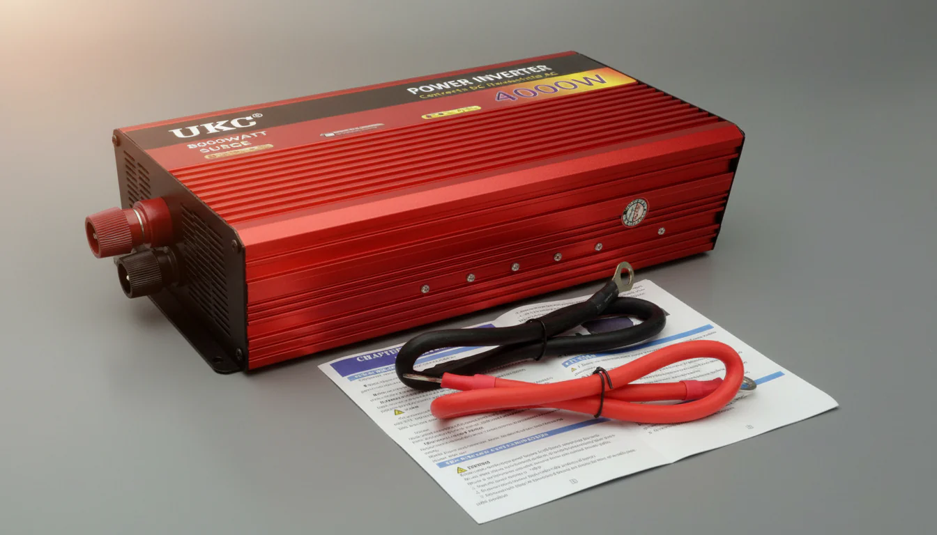 Inverter 12V na 220V 4000W – Pretvarač Struje za Auto, Kampovanje i Vikendicu