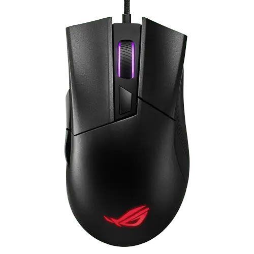 ASUS Gejmerski miš ROG GLADIUS II CORE (Crni) 90MP01D0 B0UA00