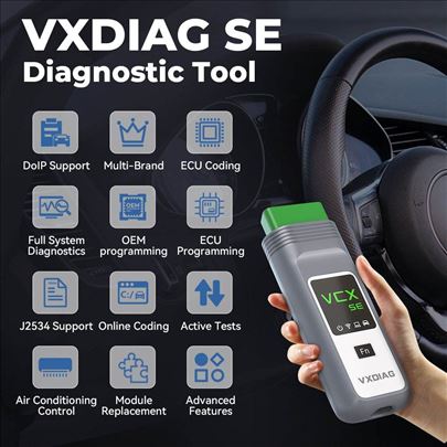 Novo - VXDIAG VCX SE VX800 OBD2 za Mercedes Benz