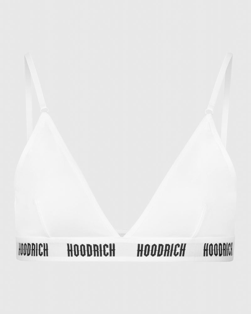 Hoodrich OG Core Triangle Bralette Ženske Donje Rublje Bijele Crne Srbija | 02POIRDBY