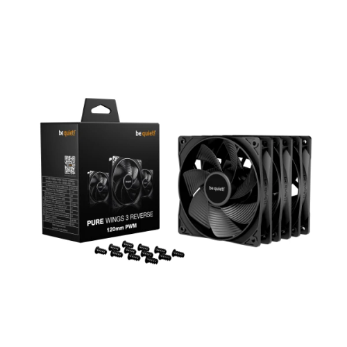 Case Cooler Be quiet Pure Wings 3 120mm PWM Reverse 3-Pack
