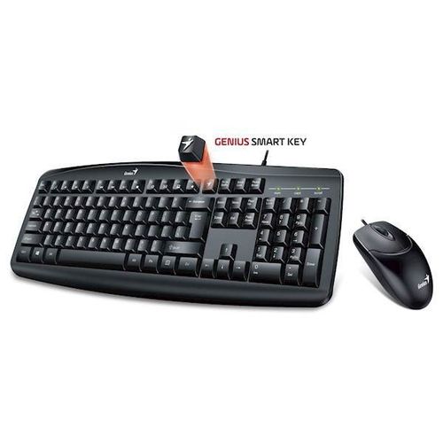Genius Smart KM-200 Tastatura i Miš Set - Crna