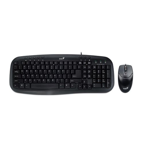 Genius Smart KM-200 Tastatura i Miš, Crna, USB