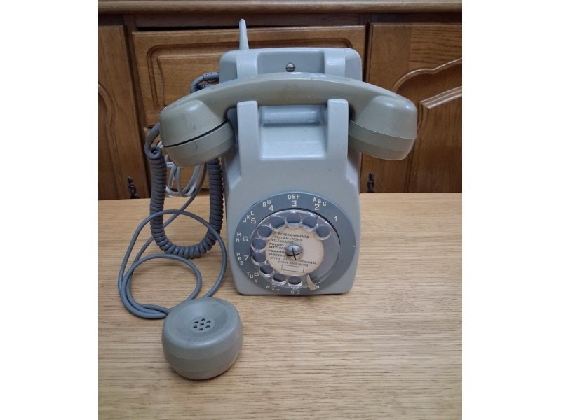 Francuski Vintage telefon zidni