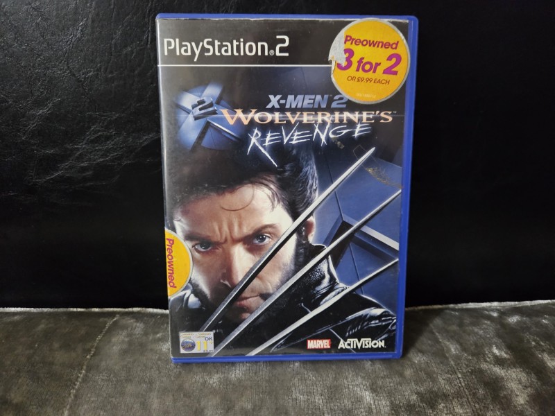 X-Men 2 Sony PS2 UK