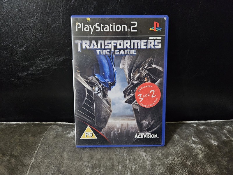 Transformers the Game Sony PS2 UK