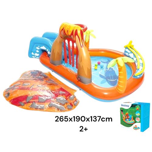 Bestway Bazen play center Lava Lagoon 265x265x104cm 2+ 53069