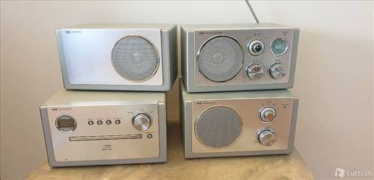 TCM mini linija, CD, radio, subwoofer, komplet