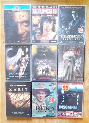 Lot Stranih DVD Filmova - 20 Komada - DVD