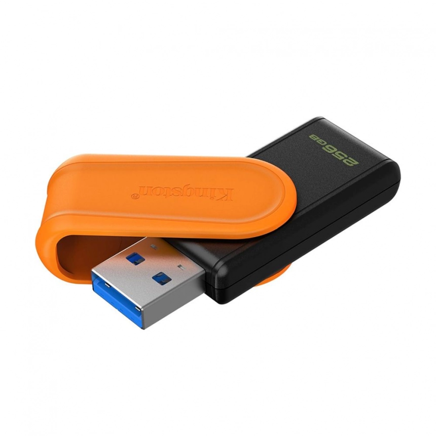 Kingston Data Traveler DTXS USB flash memorija 256GB 3.2 crno-narandzasta