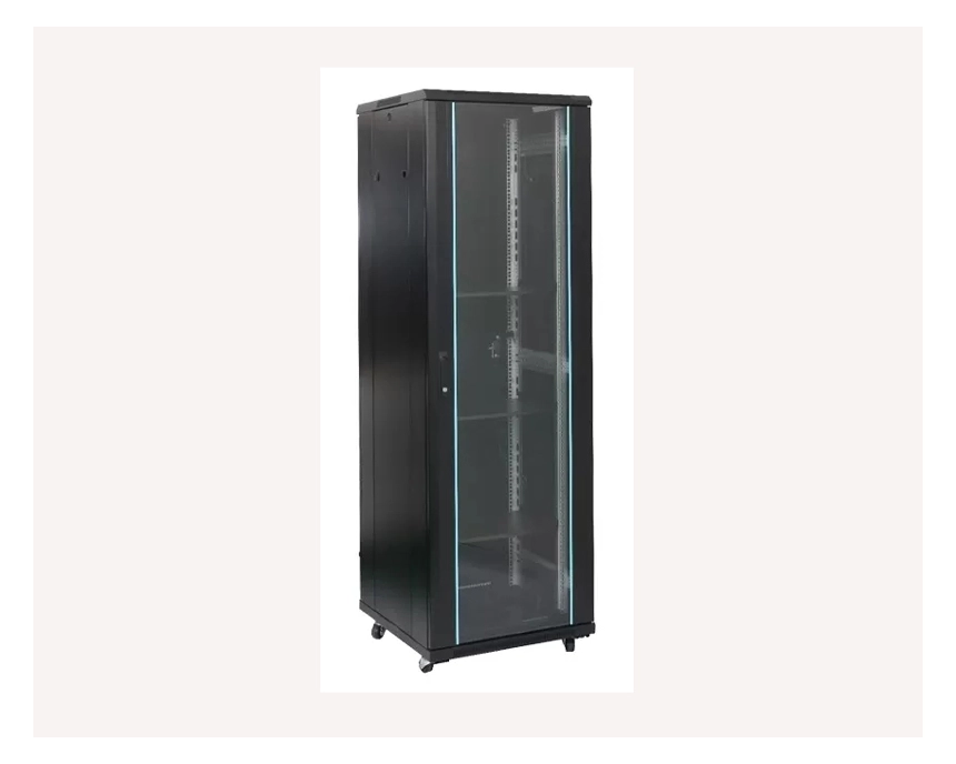 MAXPRO LINE Rack orman samostojeći, 47U, 800x1000, staklena vrata (pakovanje od 5 kutija)