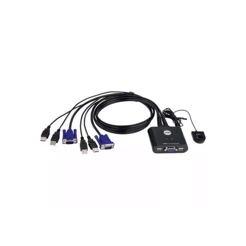 KVM Switch 2p usb Pocket Aten CS22U