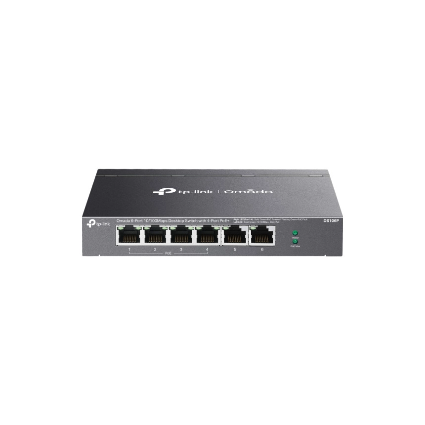 LAN Switch TP-Link DS106P 6x1G/4PoE/67W