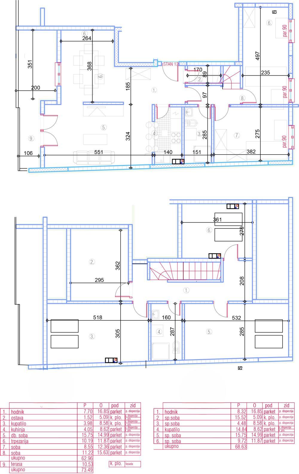 Zahumska, Šestosoban stan na prodaju, 144m2, 545.000€