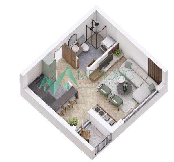 Stan na prodaju, 32m2, 83.865€
