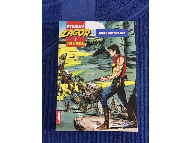 ZAGOR MAXI 2 DUGO PUTOVANJE ludens