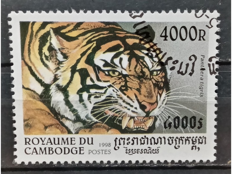 KAMBODžA 1998 - MAČKE - TIGAR *