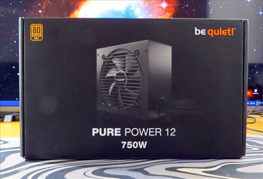 BE Quiet Pure Power 12 750W Gold PCIe5.1 MTBF11.5g