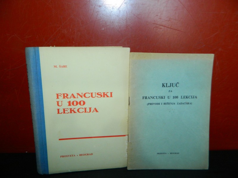 Francuski u 100 lekcija + ključ, Šare