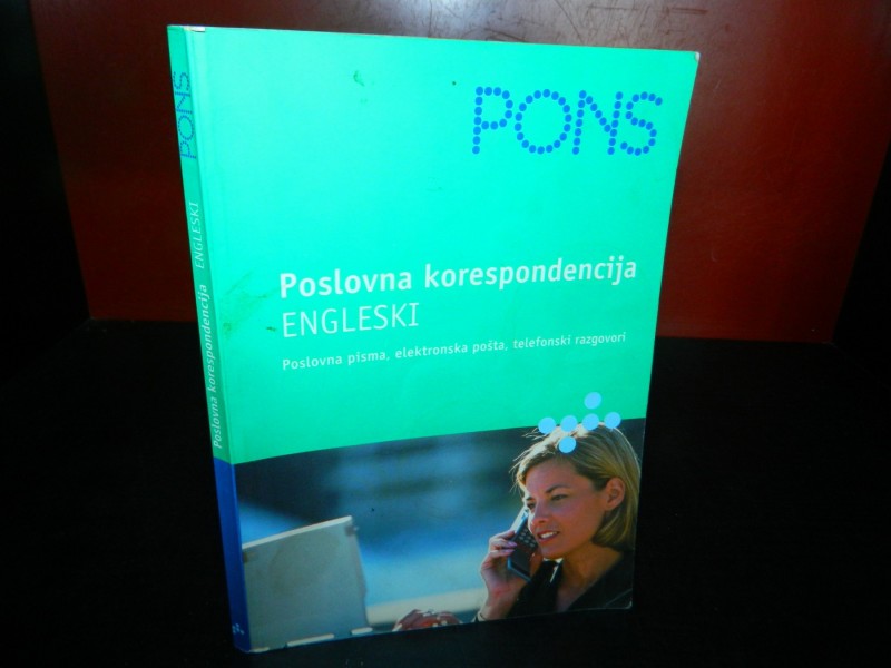 PONS poslovna korespondencija (engleski)