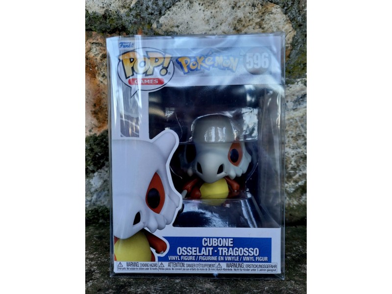 Funko Pop - Pokemon - Cubone Osselait Tragosso -