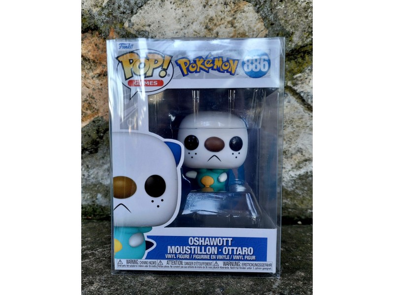 Funko Pop Pokemon Oshawott Moustillon Ottaro -