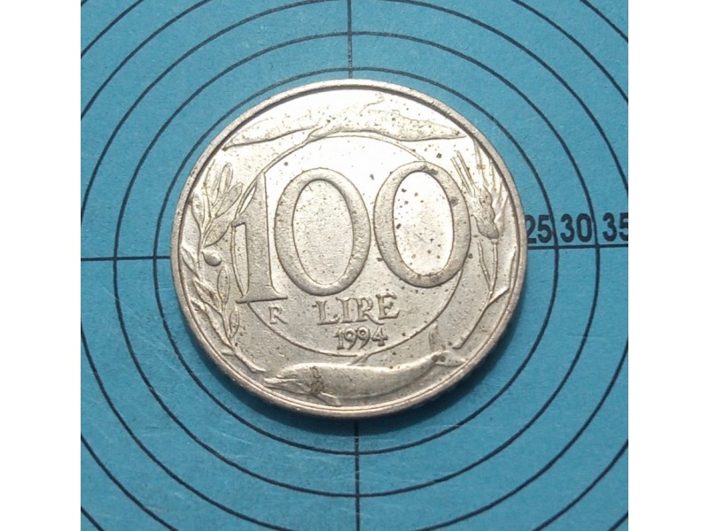 Italija 100 lira 1994g km159