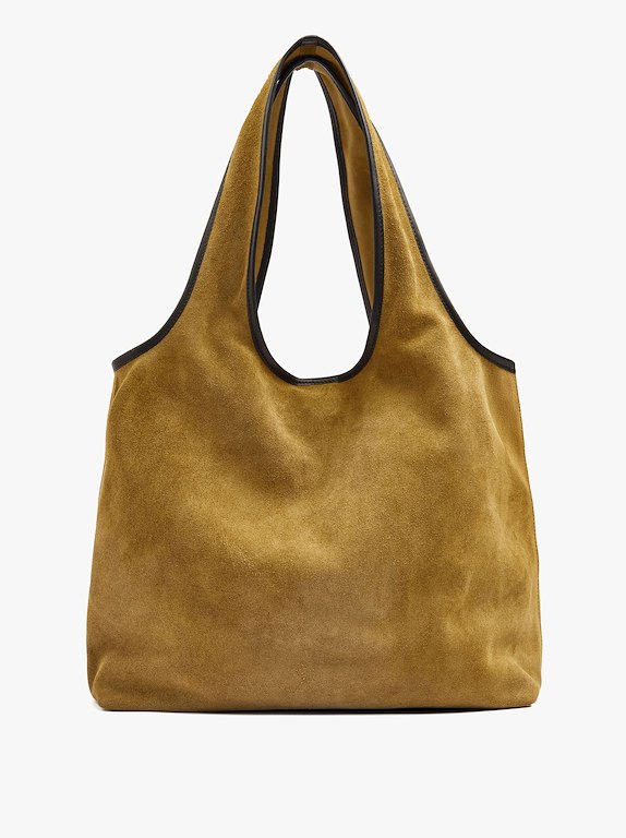 LEATHER SHOPPER BAG