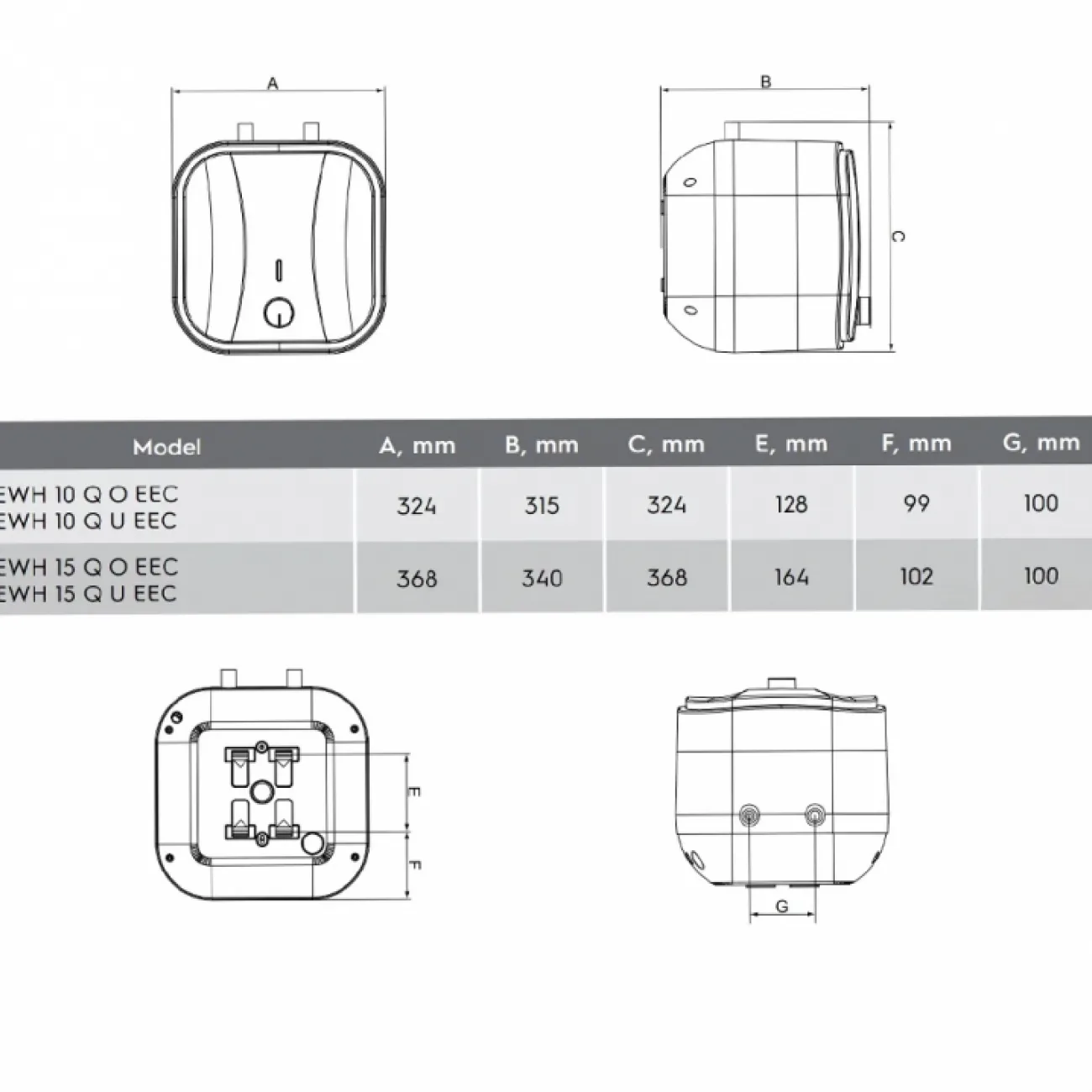 ELEKTROLUX Q U 15L P-NM