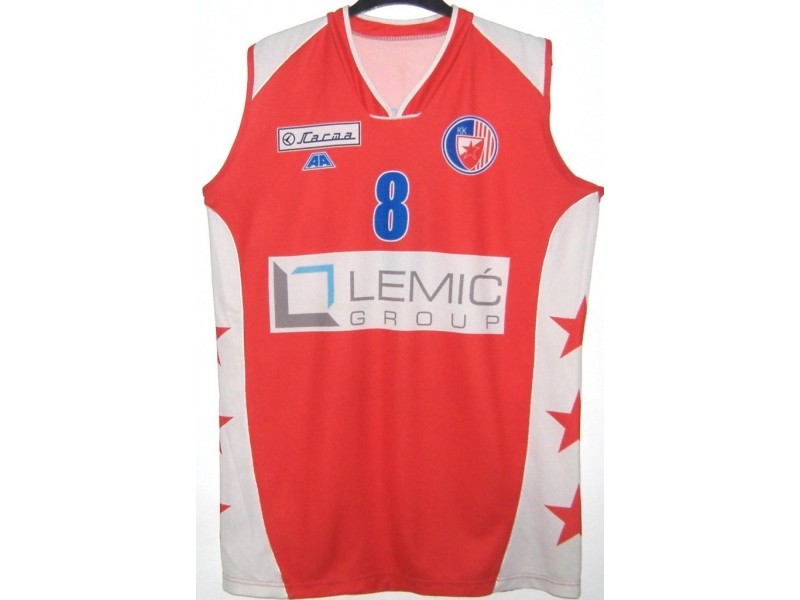 KK CRVENA ZVEZDA #8, NAAI, EXTRA, dres!
