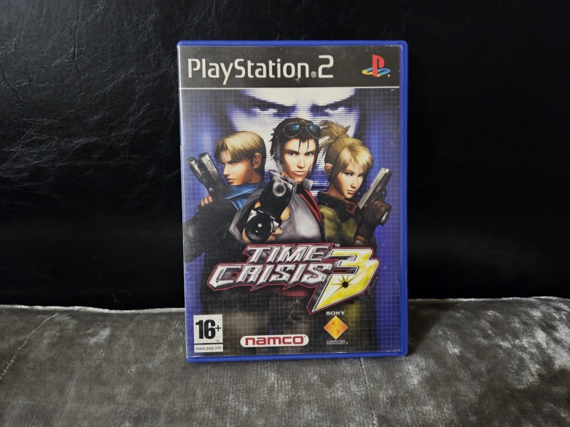 Time Crisis 3 Sony PS2 UK