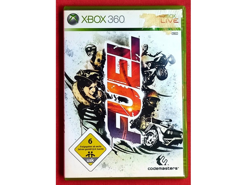 F U E L - XBox 360 Originalna Igra