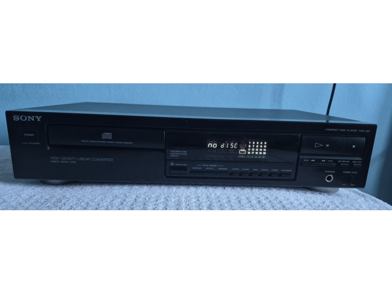 Sony CD plejer CDP-297 neispravan