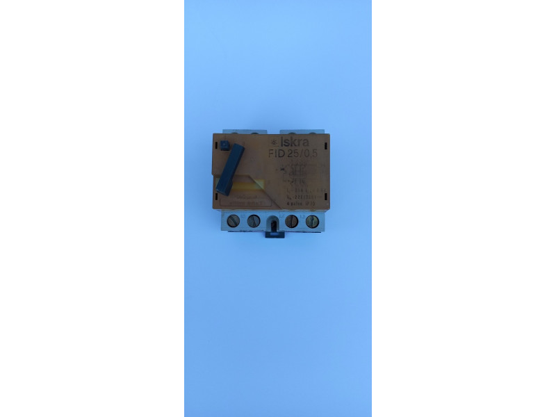 Iskra FID 25 0,5 220V, 380V 4 polno IP 30
