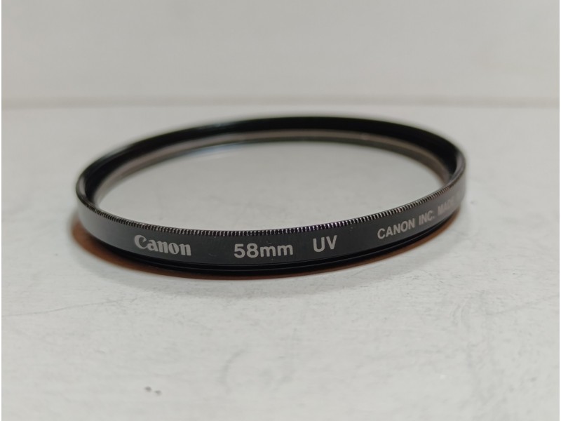 Filter Canon 58mm UV