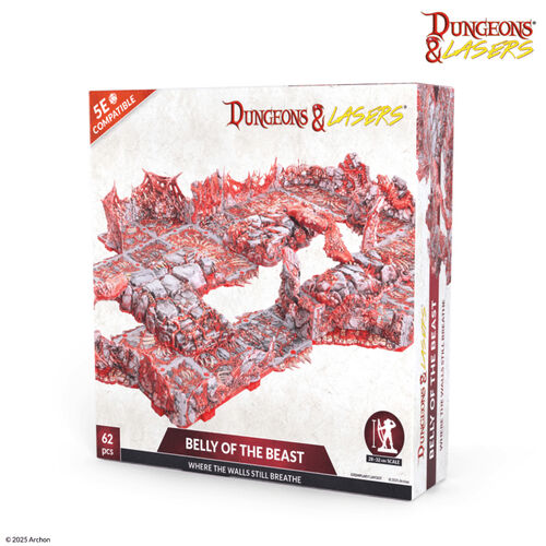 NEW! Archon Studio DNL0138 Dungeons & Lasers Belly of the Beast