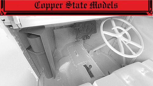 Copper State Models A35-043 Garford-Putilov Driver Compartment Interior