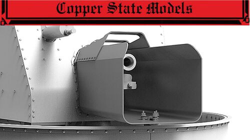 Copper State Models A35-048 Garford-Putilov Gun's Armoured Cowl