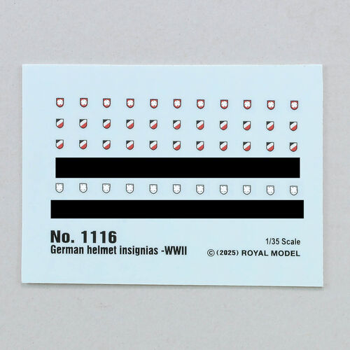 Royal Model di R. Reale 1116 German WWII Helmet Insignia