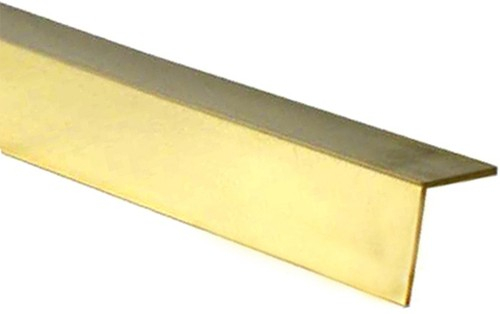 NEW! Albion Alloys A2 Brass Angle 2 x 2 x 305 mm (1 piece)