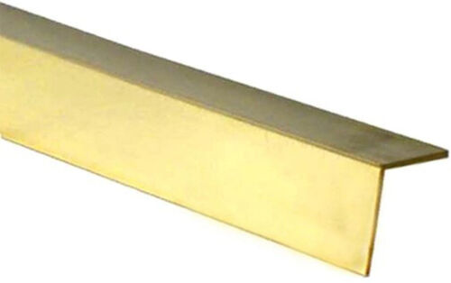 NEW! Albion Alloys A6 Brass Angle 6 x 6 x 305 mm (1 piece)