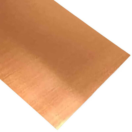 Albion Alloys SM8M Copper Sheet 100 x 250 x 0.6 mm (1 piece)