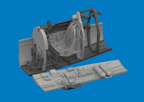 Eduard 672436 Supermarine Spitfire Mk.Vb - Cockpit (for Eduard Kits / 3D-Printed)
