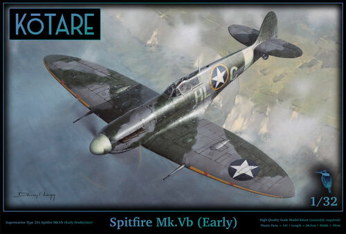 NEW! KOTARE 32006 Supermarine Spitfire Mk.Vb (Early)